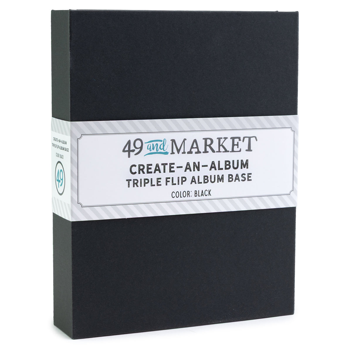 49 And Market Create-An-Album Triple Flip Album Base Black – Auzz ...