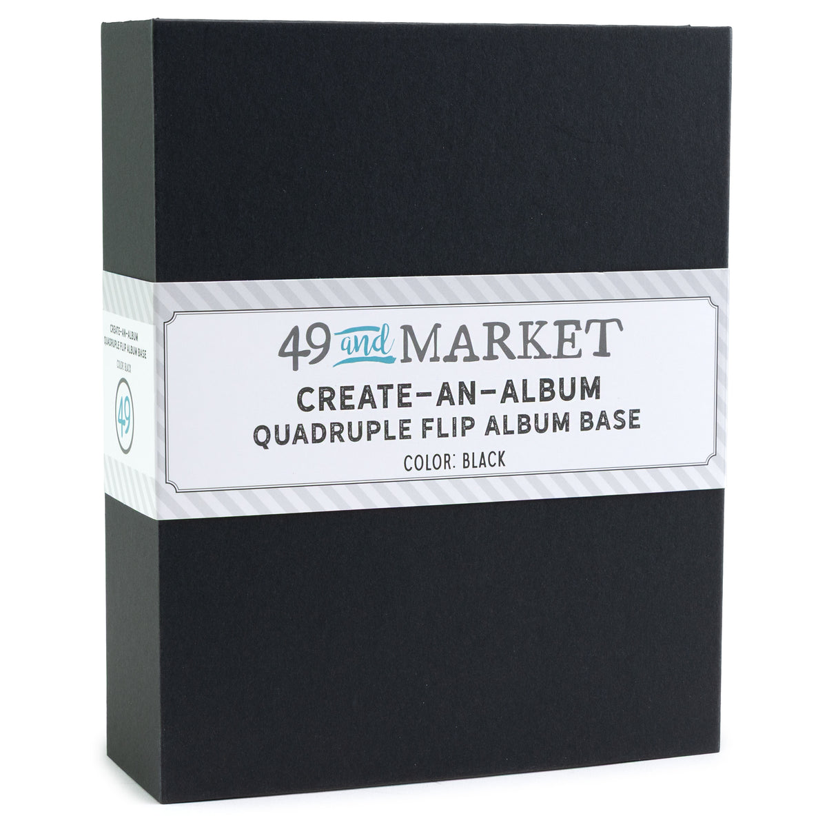 49 And Market Create-An-Album Quadruple Flip Album Base Black – Auzz ...
