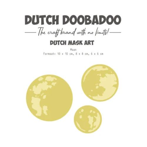 Dutch Doobadoo Dutch Mask Art A6 Mask Art Moon (3pcs) (470.784.351 ...