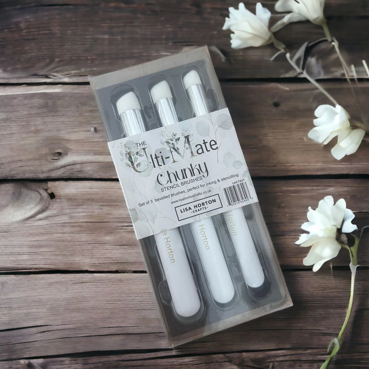 LISA HORTON Chunky Stencil Brushes – Auzz Trinklets N Krafts