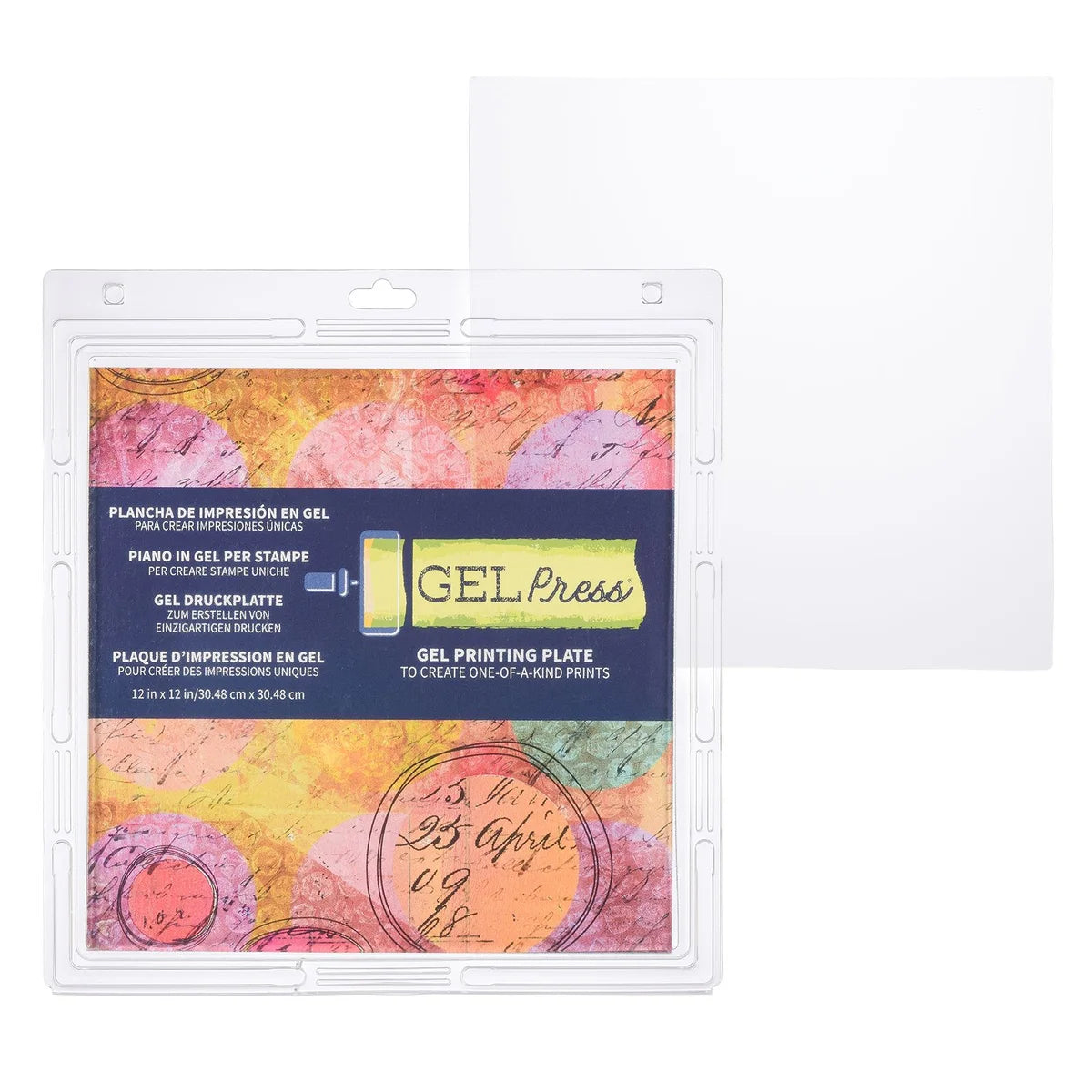 Gel Press Gel Printing Plate Square 12x12" postage as per actual – Auzz ...