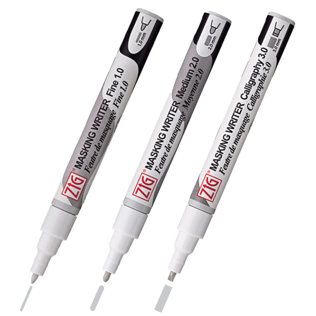 ZIG Masking Writer Medium - 2mm 1 pc – Auzz Trinklets N Krafts