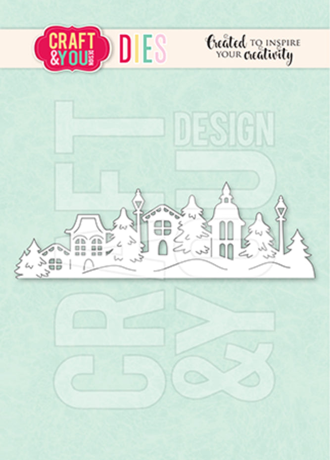 Craft & You Design Village Border Dies (CW374) – Auzz Trinklets N Krafts
