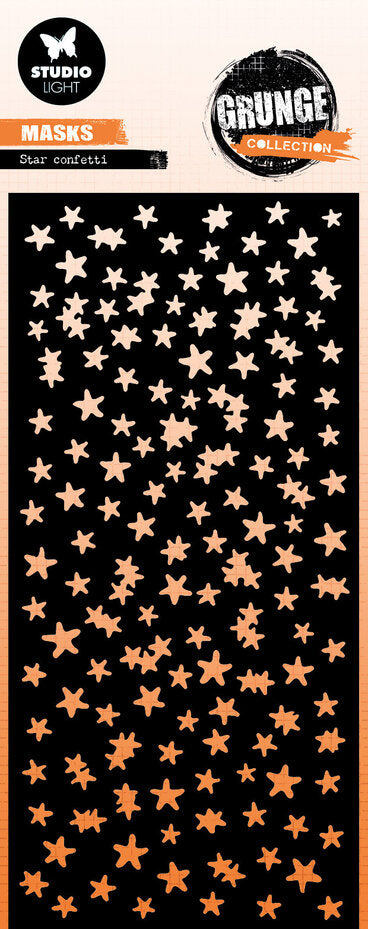 Studio Light Star Confetti Grunge Mask (SL-GR-MASK350) – Auzz Trinklets ...