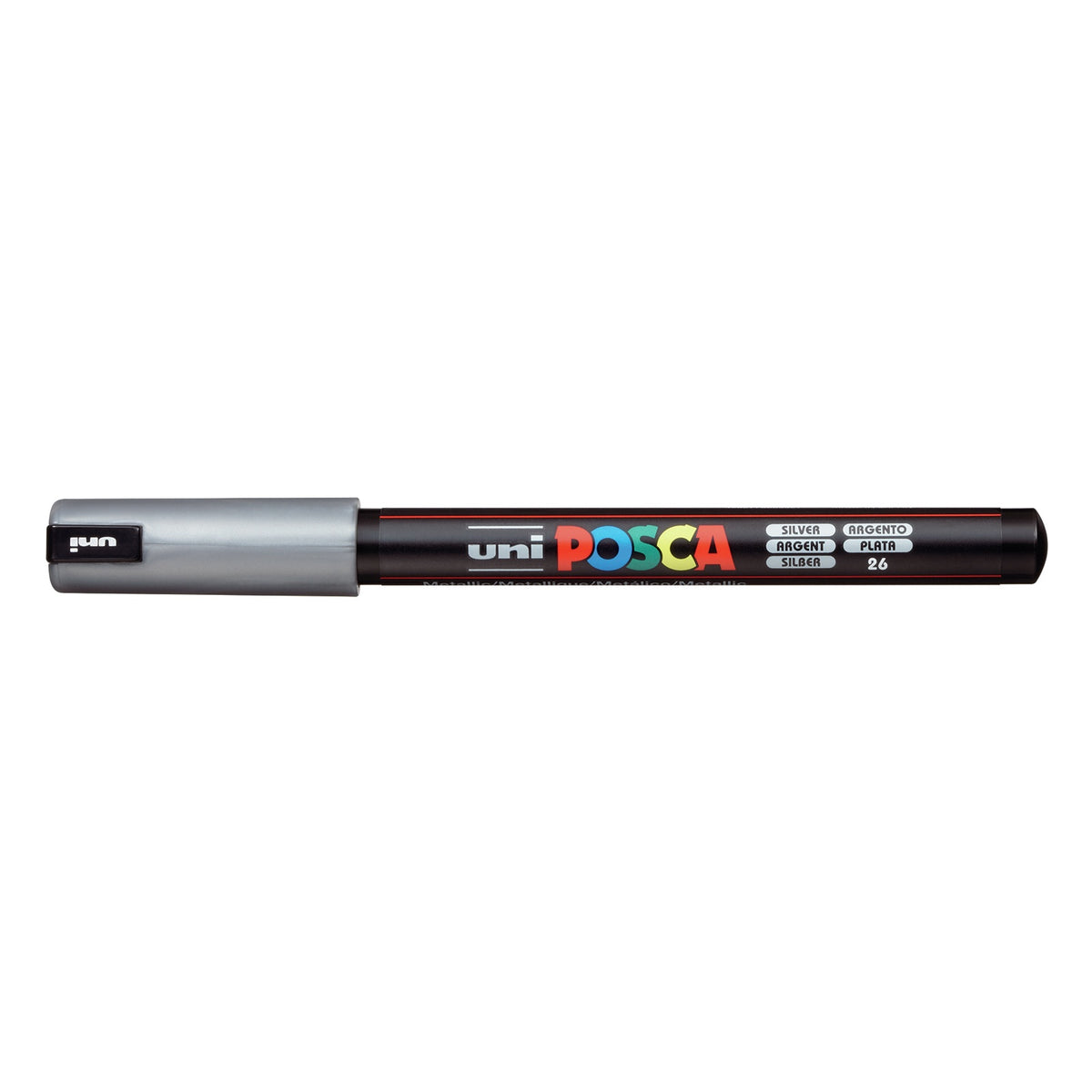 POSCA 1M Extra-Fine Metal Tip Paint Marker SILVER – Auzz Trinklets N Krafts