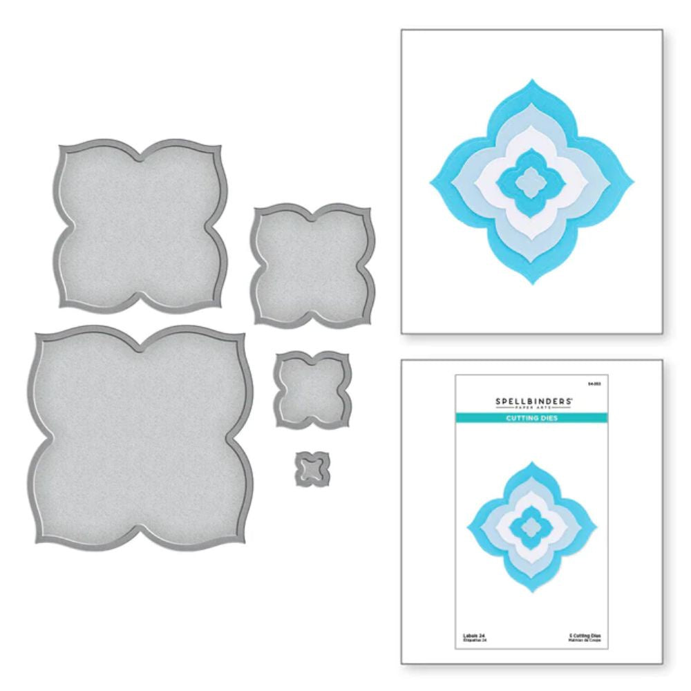 Spellbinders Labels 24 Etched Dies – Auzz Trinklets N Krafts