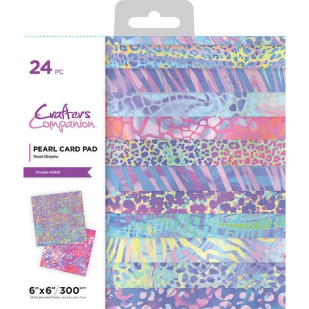 Crafter's Companion Neon Dreams 6x6 Paper Pad (CC-PAD6-NEDR) – Auzz ...