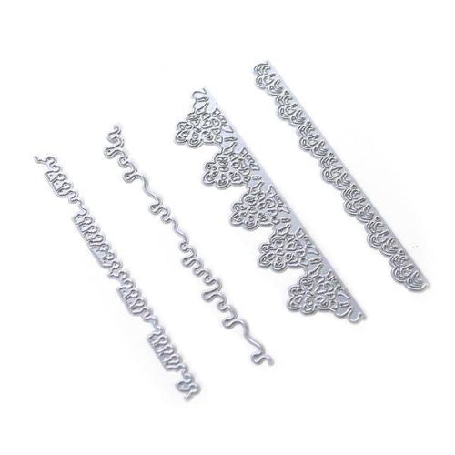 Elizabeth Craft Metal Die Journal Edges-Art Journal – Auzz Trinklets N ...